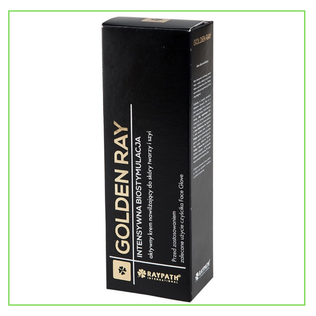 GOLDEN RAY serumas - kremas veidui su jūros dumbliais - Švara be chemijos